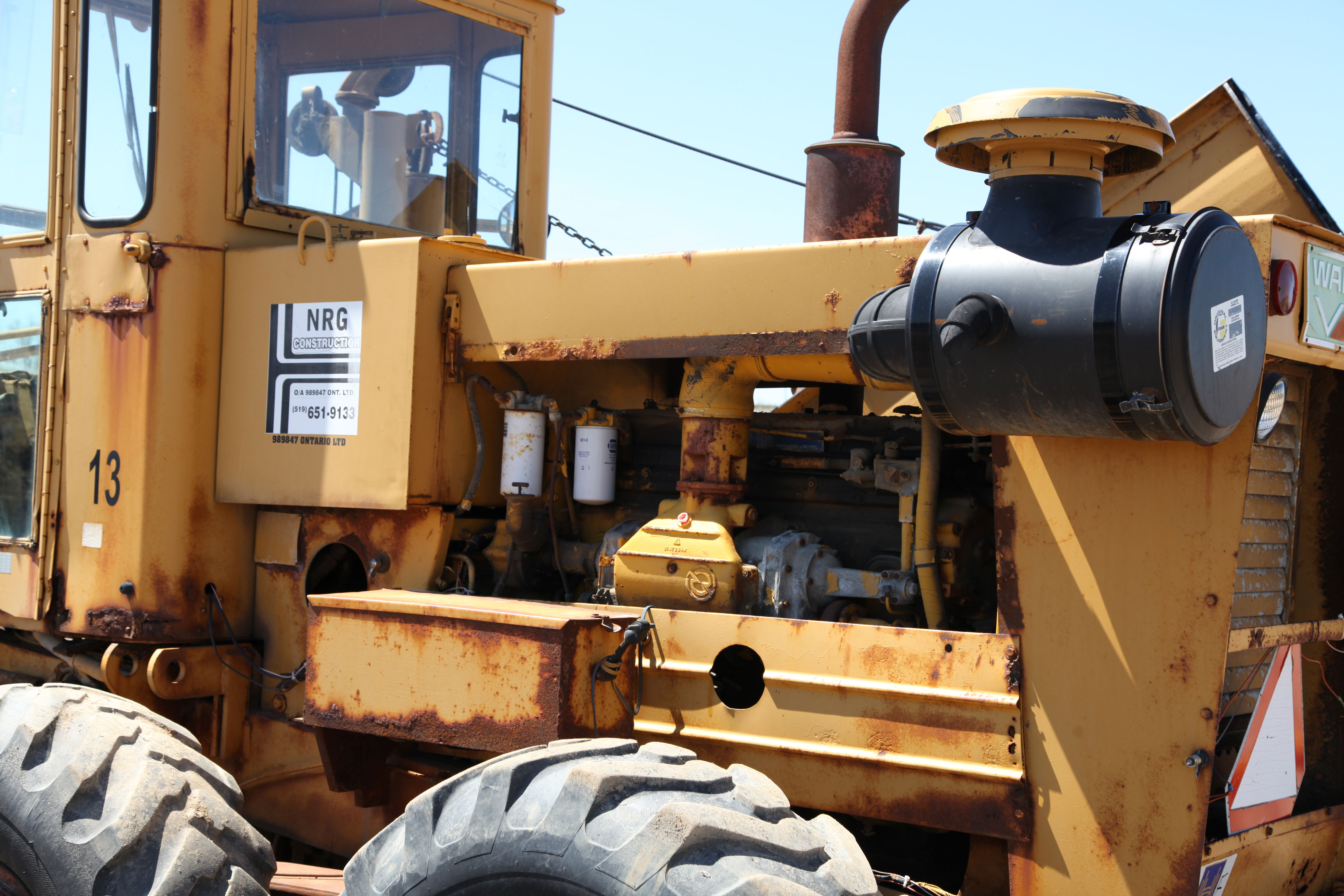 1974 Wabco 555 Road Grader – Better2BU